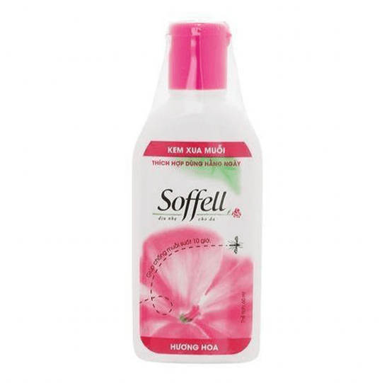 Soffell Mosquito Repellent Lotion (Floral Scent) 60ml – LMCHING Group ...