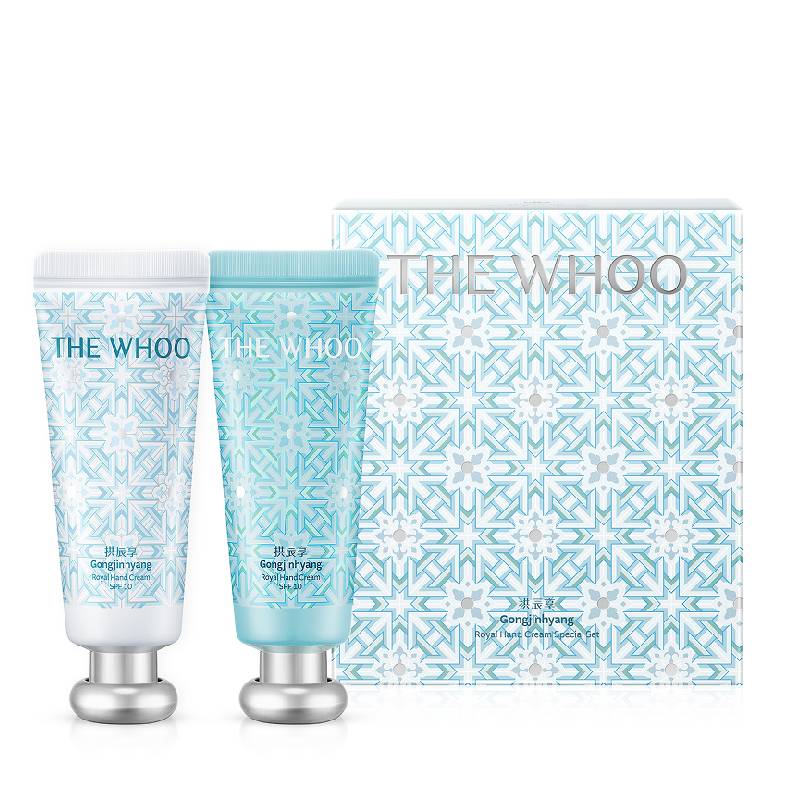The history of Whoo Gongjinhyang Royal Hand Cream Special Set 60ml x 2 ...
