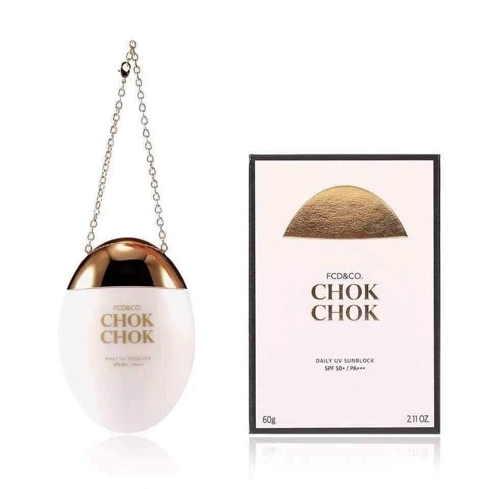 FCD&CO. CHOK CHOK Water Resistant Daily UV Sunblock SPF50+ PA+++ 60g ...