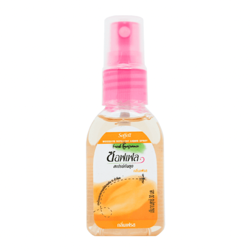 Soffell Mosquito Repellent Liquid Spray (Orange) 30ml – LMCHING Group ...